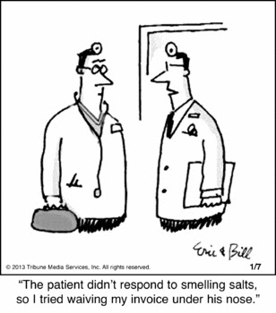 Cartoon – Patient Resuscitation | HENRY KOTULA
