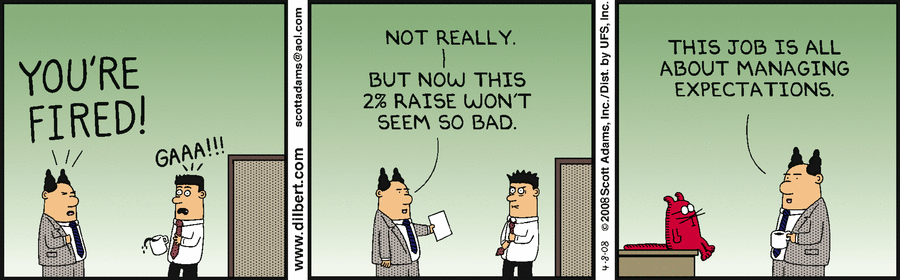 Cartoon – Importance of Managing Expectations | HENRY KOTULA