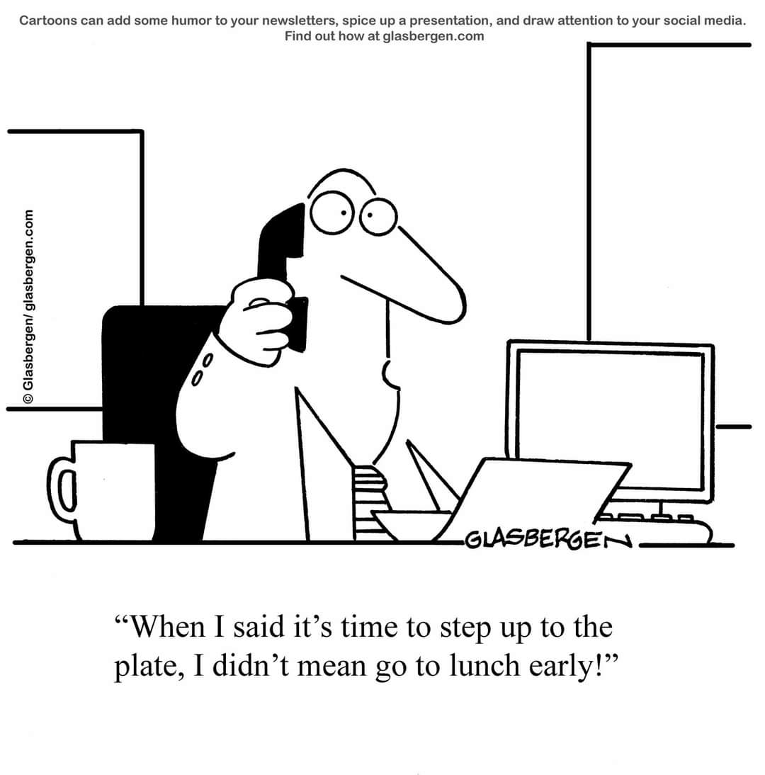 Cartoon – Stepping up to the Plate | HENRY KOTULA